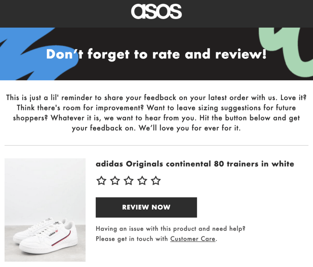 Review request emails: Best practices | Bazaarvoice